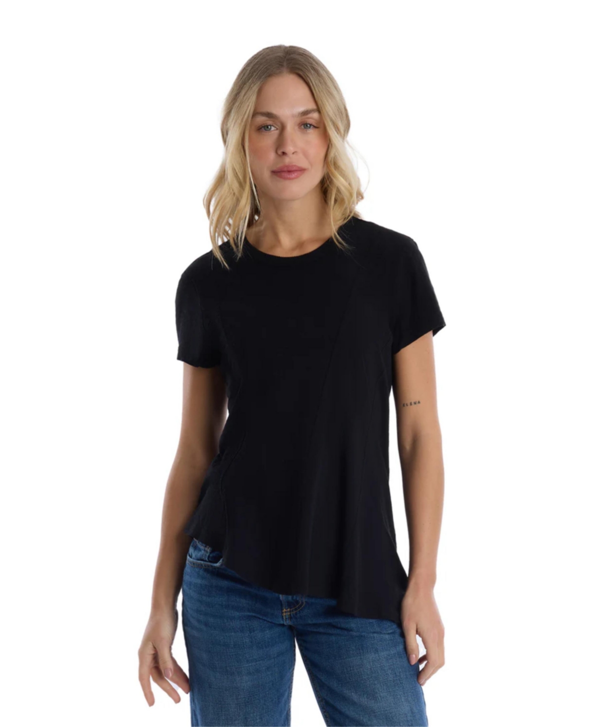 Click here for Wilt Clothing Womens Round Neck Short Sleeve Tee -... prices