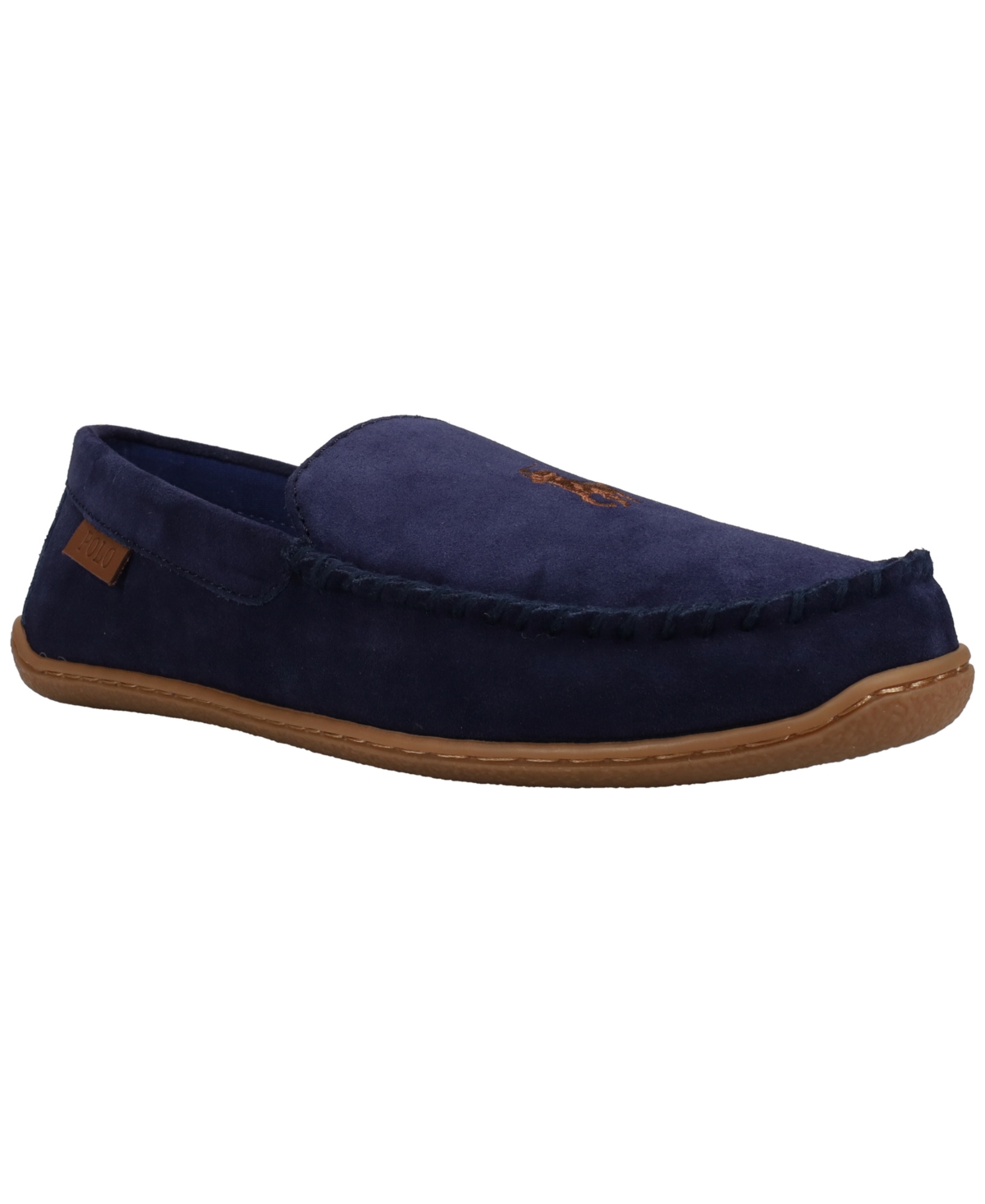 Click here for Polo Ralph Lauren Mens Brenan Round-Toe Slippers -... prices