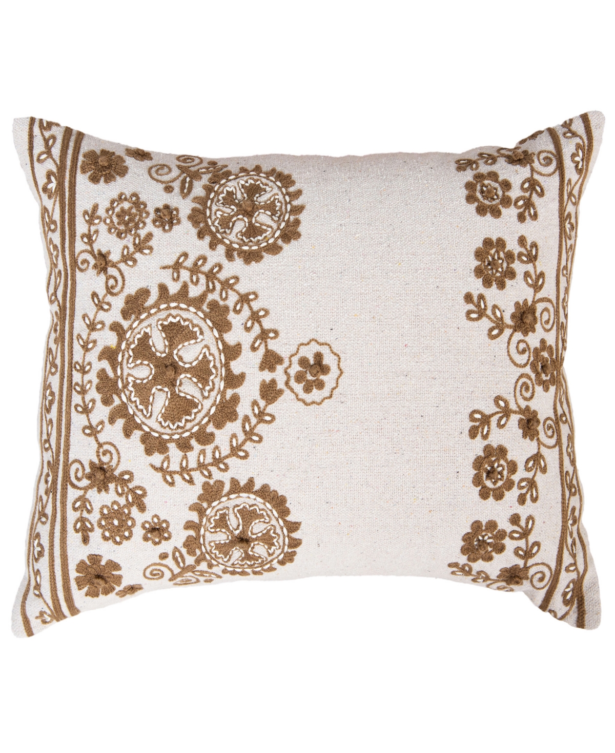 Click here for Rizzy Home Anna Cotton Decorative Pillow  14 x 20... prices