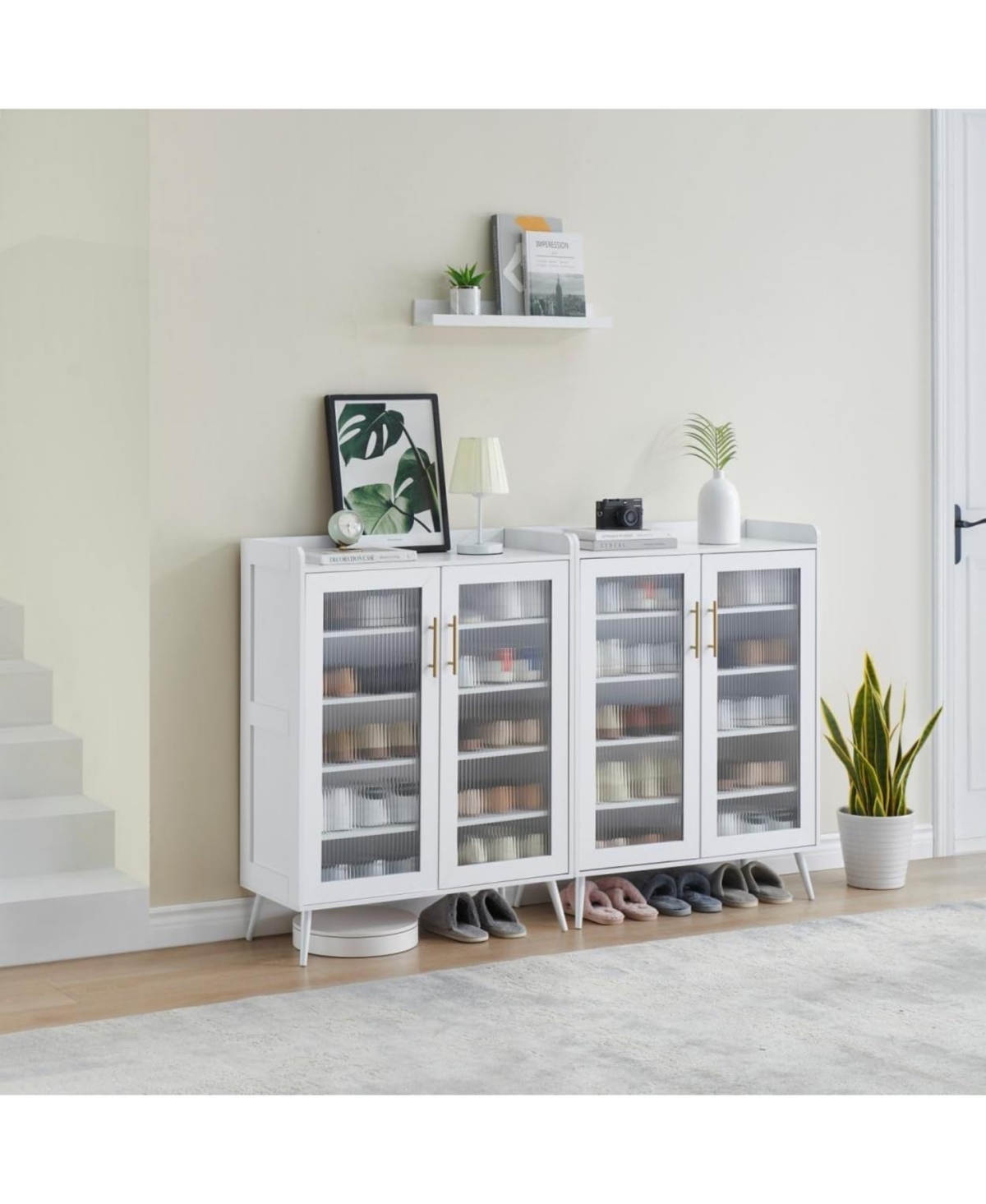 Click here for gaomon 2 Pack of 5-Tier Shoe Cabinet Storage for E... prices