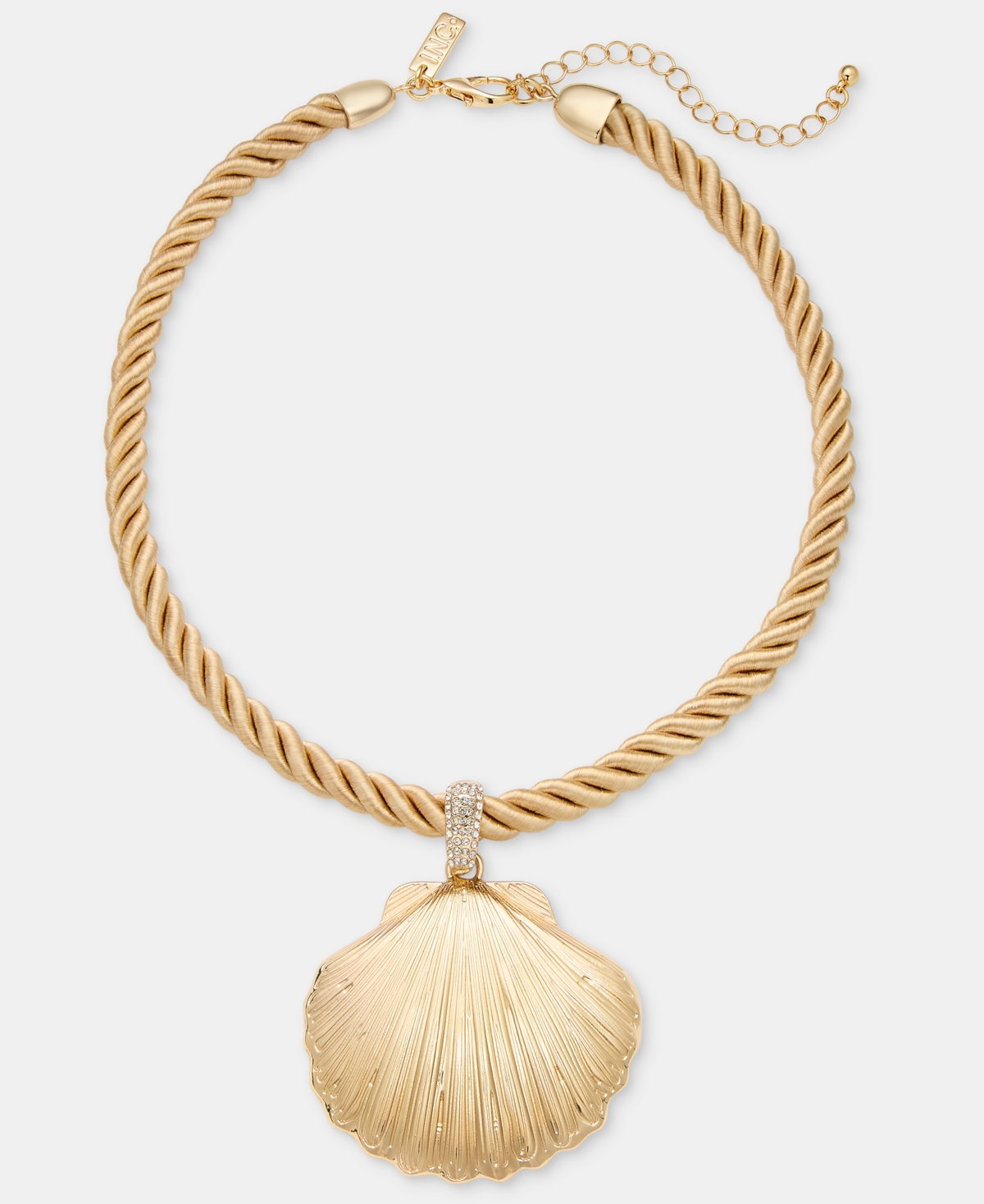 Click here for I.n.c. International Concepts Shell Pendant Neckla... prices