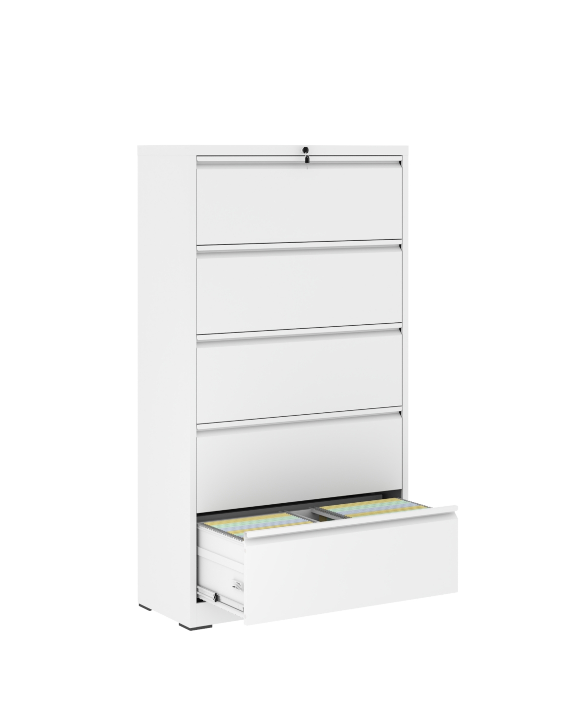 Click here for Streamdale Furniture 5-Drawer Lockable Lateral Fil... prices