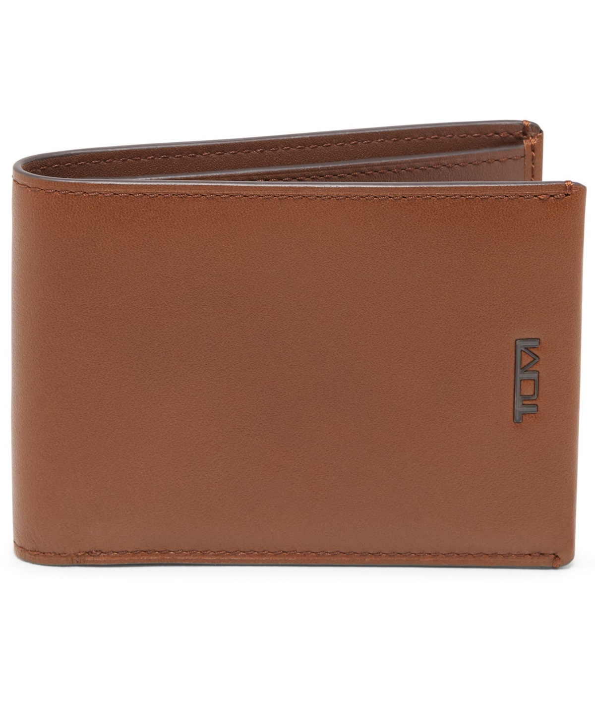 Click here for Tumi Mens Slim Single Billfold Wallet - Cognac prices