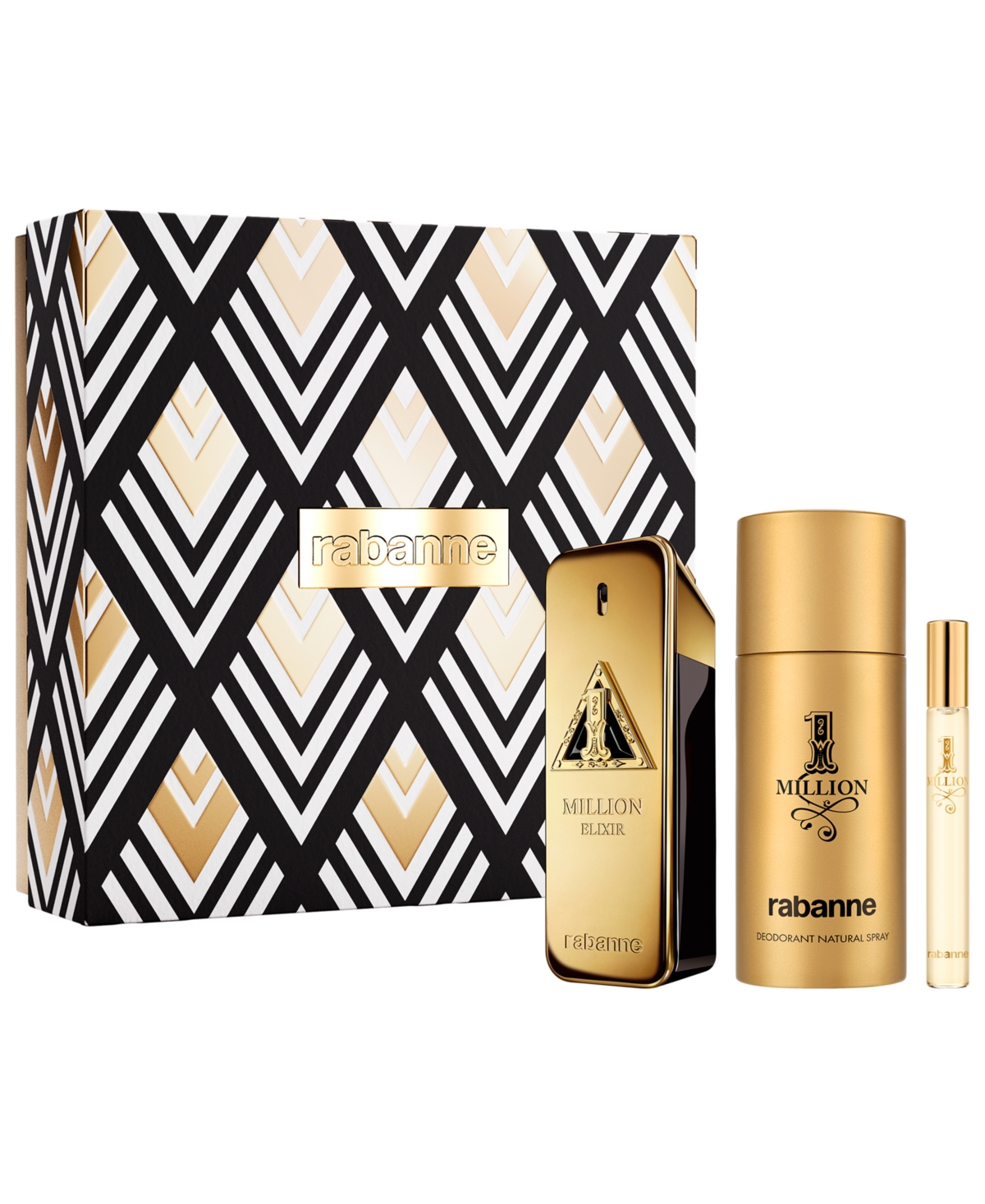 Click here for Rabanne 3-Pc. 1 Million Elixir Gift Set prices