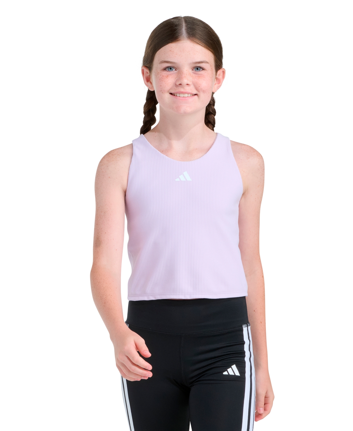 Click here for adidas Girls 8-16 Sleeveless Rib Training Tank Top... prices