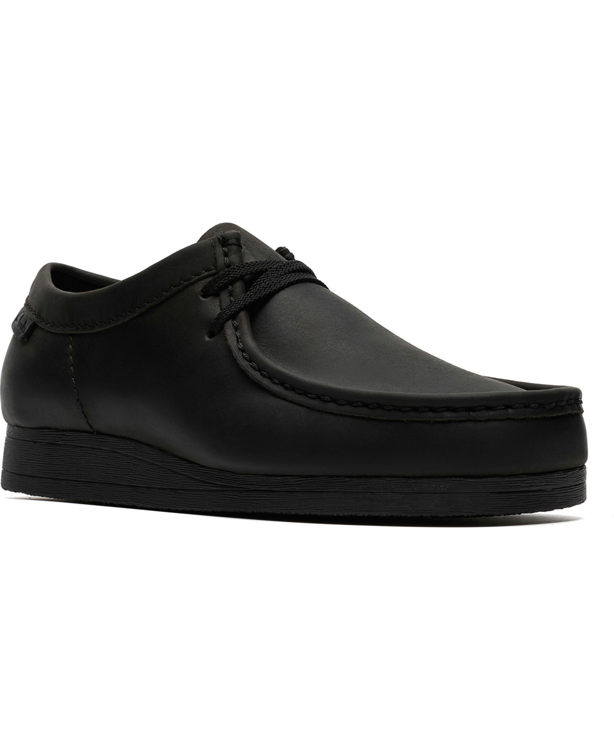 Click here for Clarks Mens Wallaston Low Lace-Up Shoes - Black prices