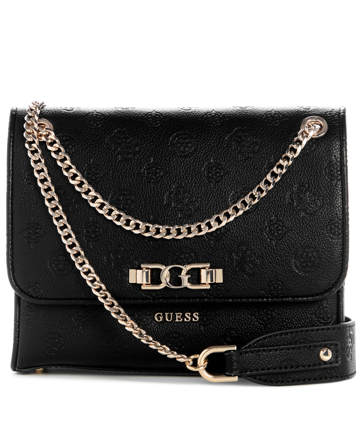 Click here for Guess Anise Convertible Small Crossbody Bag - Blac... prices