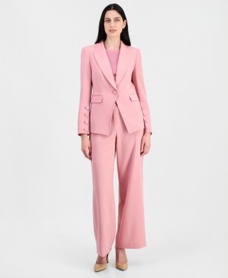 Click here for Tahari Asl Womens One Button Peak Lapel Blazer Sho... prices