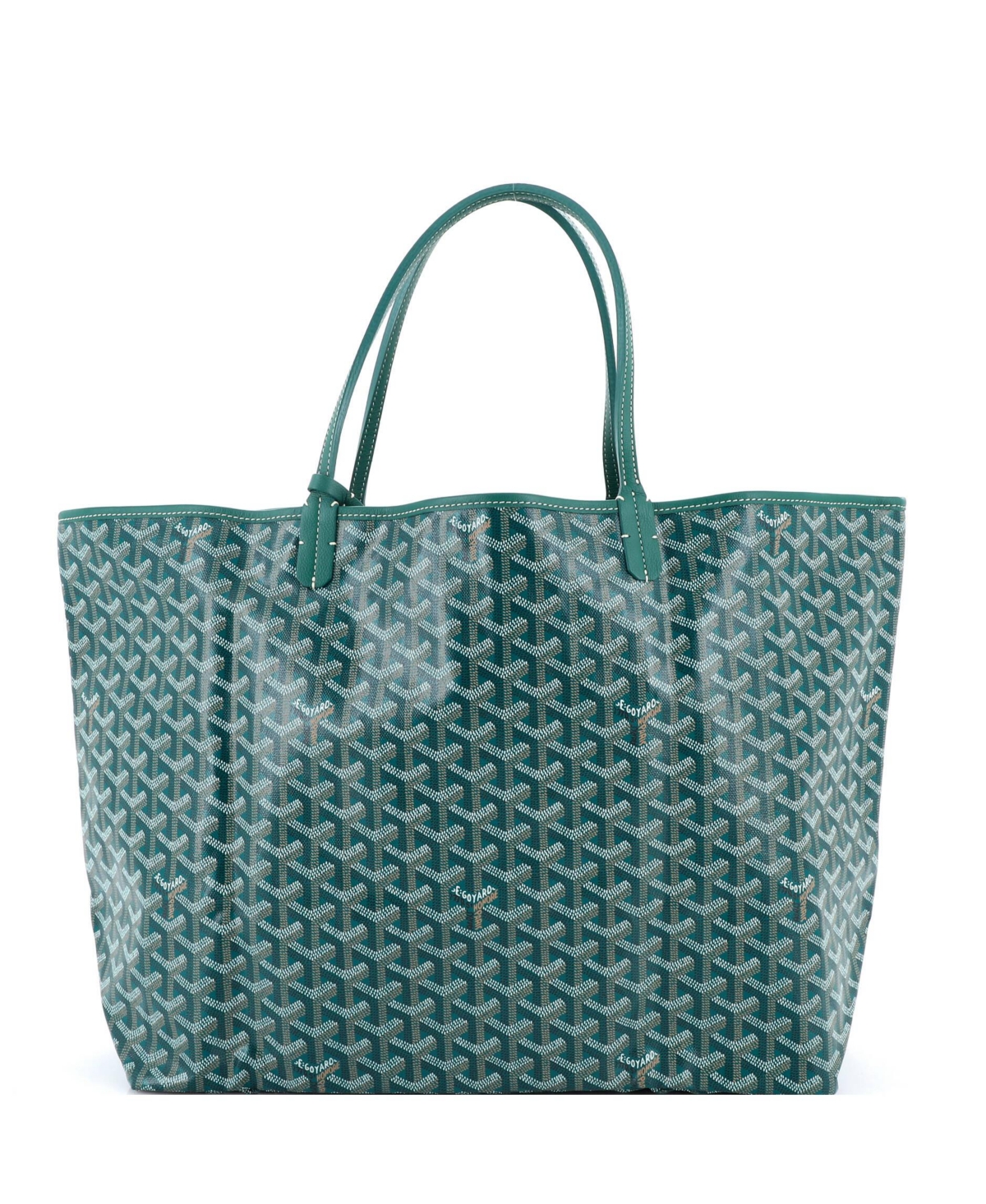 Click here for Pre-Owned Goyard Gm Saint Louis Tote Coated Canvas... prices