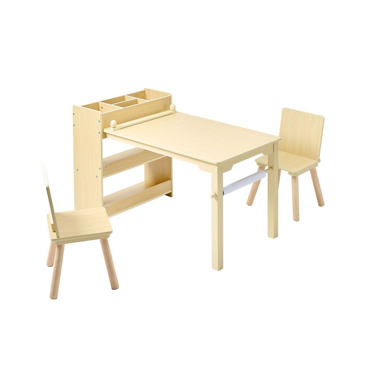 Click here for Slickblue Kids Art Table and Chair Set with 3-Tier... prices