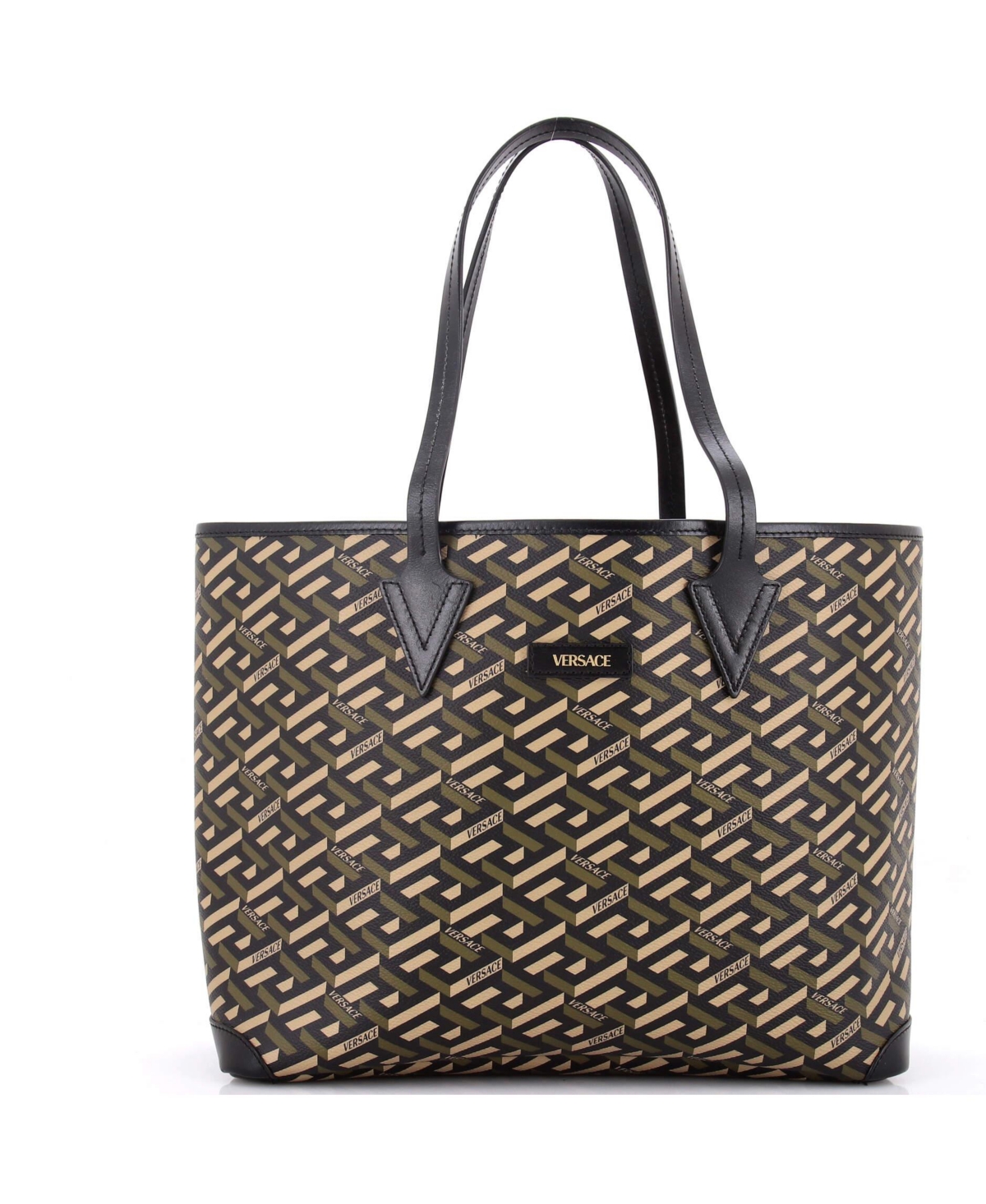Click here for Pre-Owned Versace Medium Shopping Tote (Outlet) Pr... prices