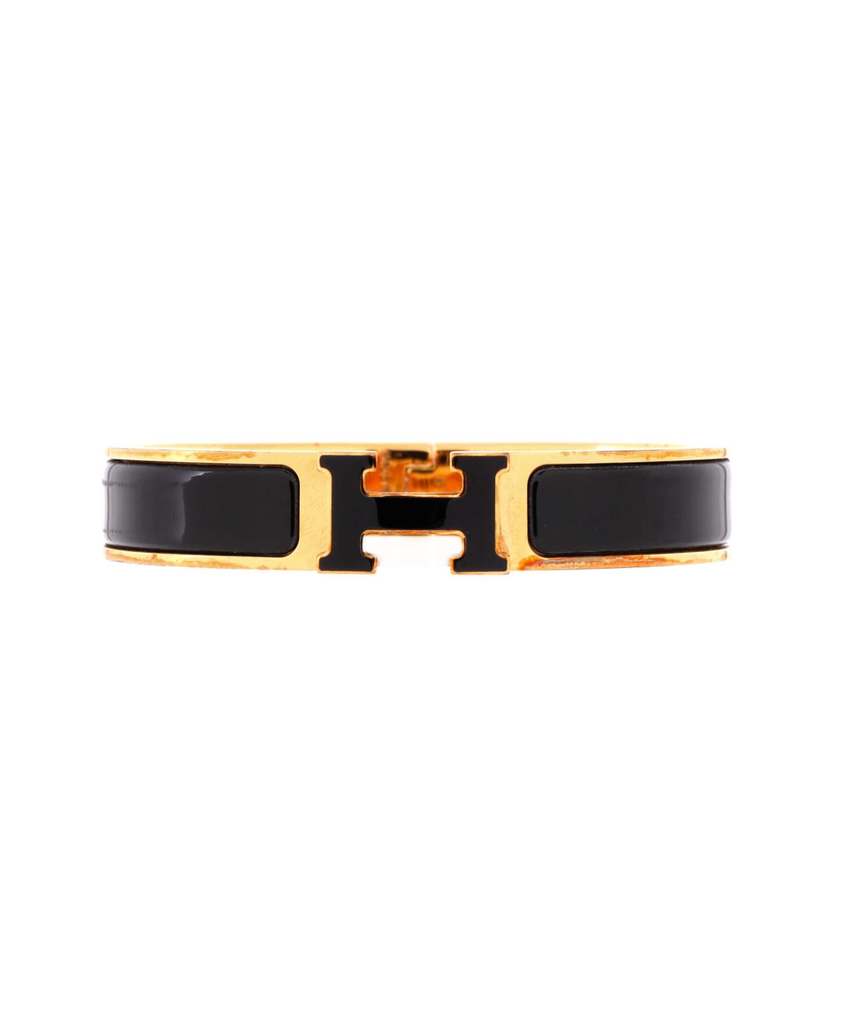Click here for Pre-Owned HERMES Clic H Bracelet - Enamel prices