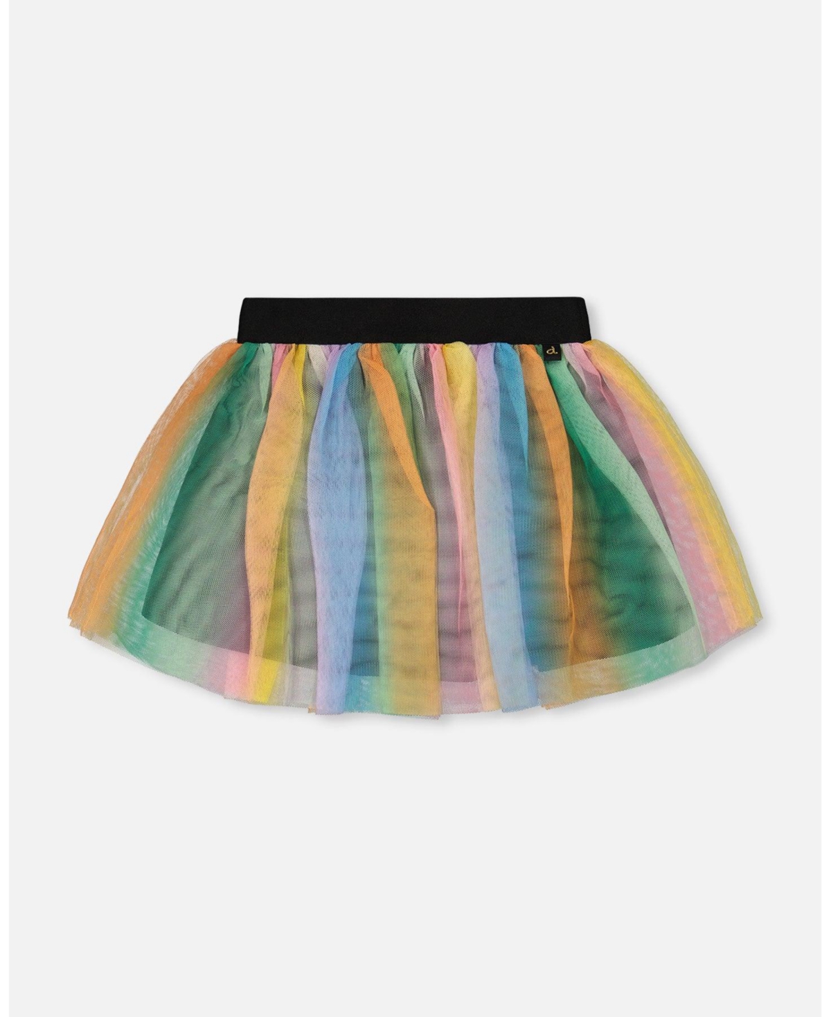 Click here for Deux par Deux Big Girls Printed Mesh Skirt - Multi... prices