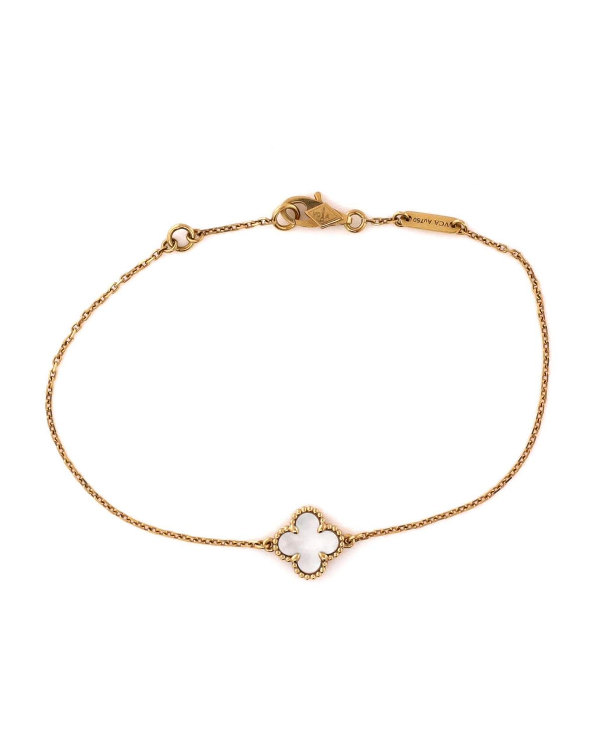 Click here for Pre-Owned Van Cleef & Arpels Sweet Alhambra Bracel... prices