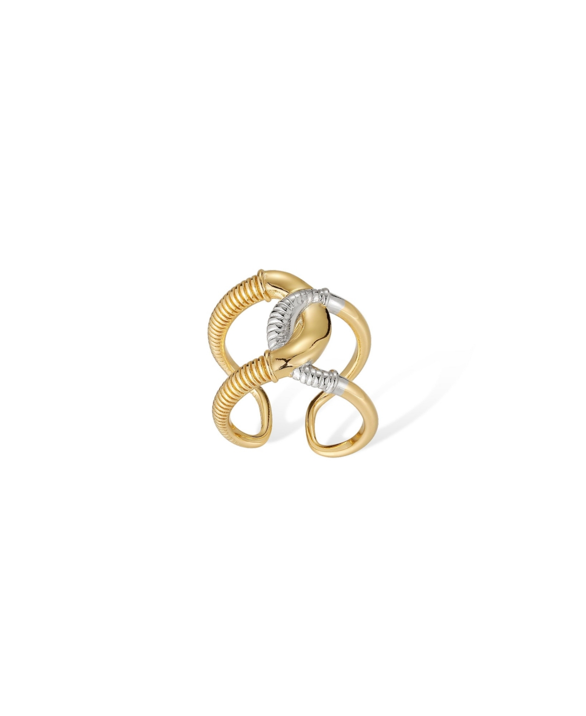 Click here for Retro Chic Colosseum Ring - Gold  silver prices