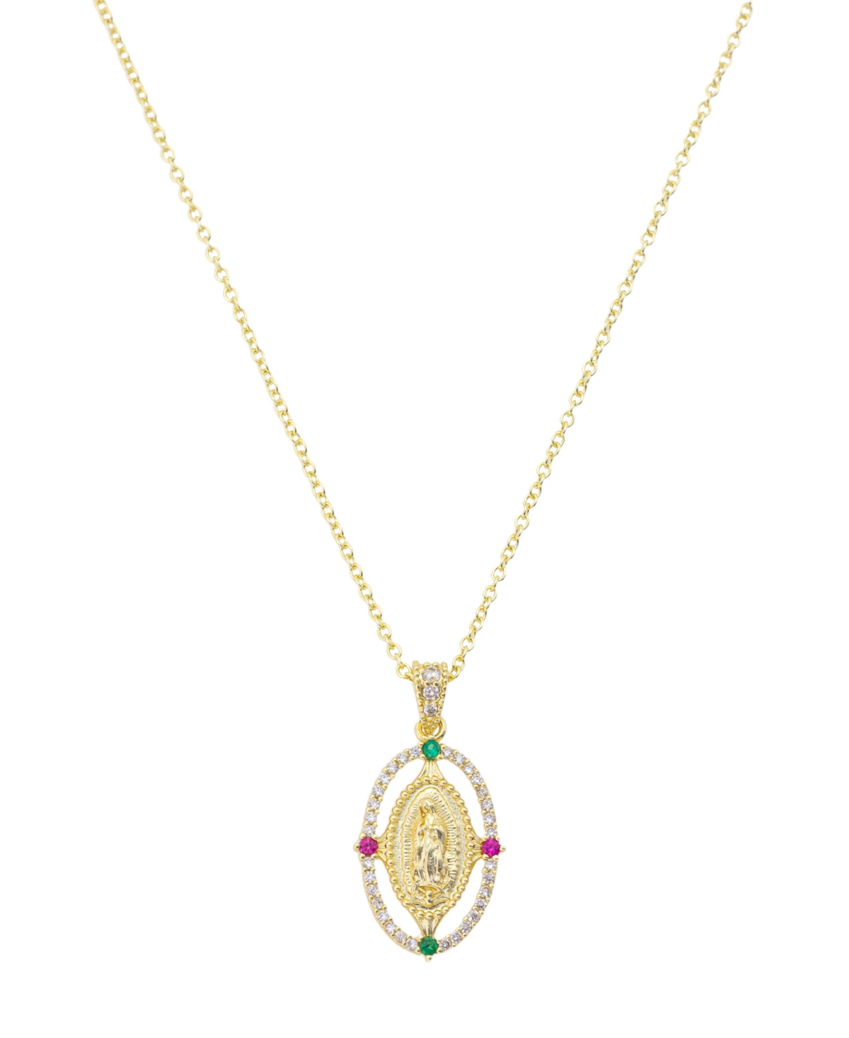 Click here for Unwritten Cubic Zirconia Virgin Mary Multi Color P... prices