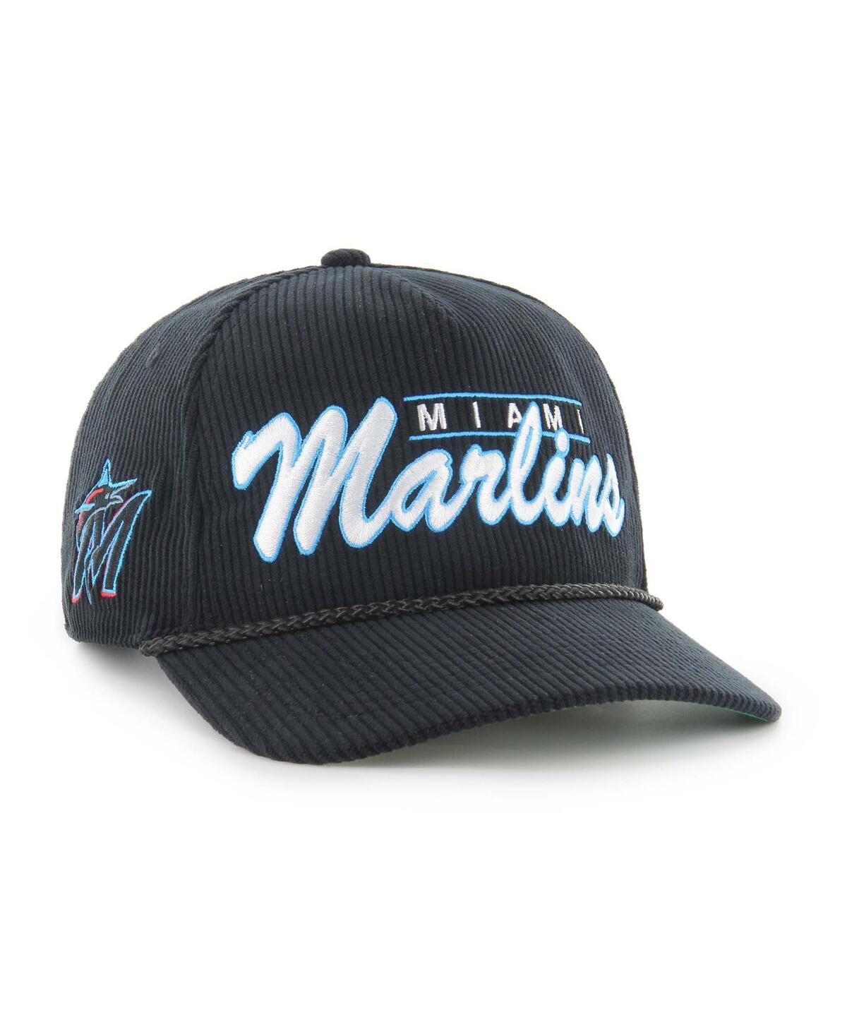 Click here for 47 Brand Mens Black Miami Marlins Corduroy Hitch A... prices