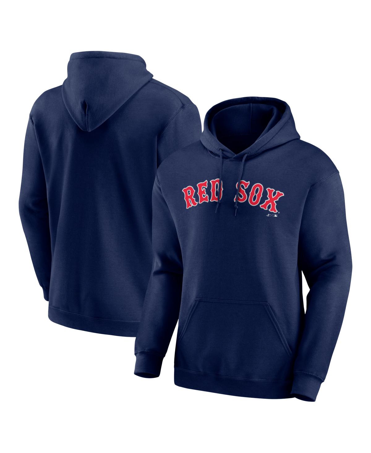 Click here for Logo Athletic Mens Navy Boston Red Sox Wordmark Ho... prices