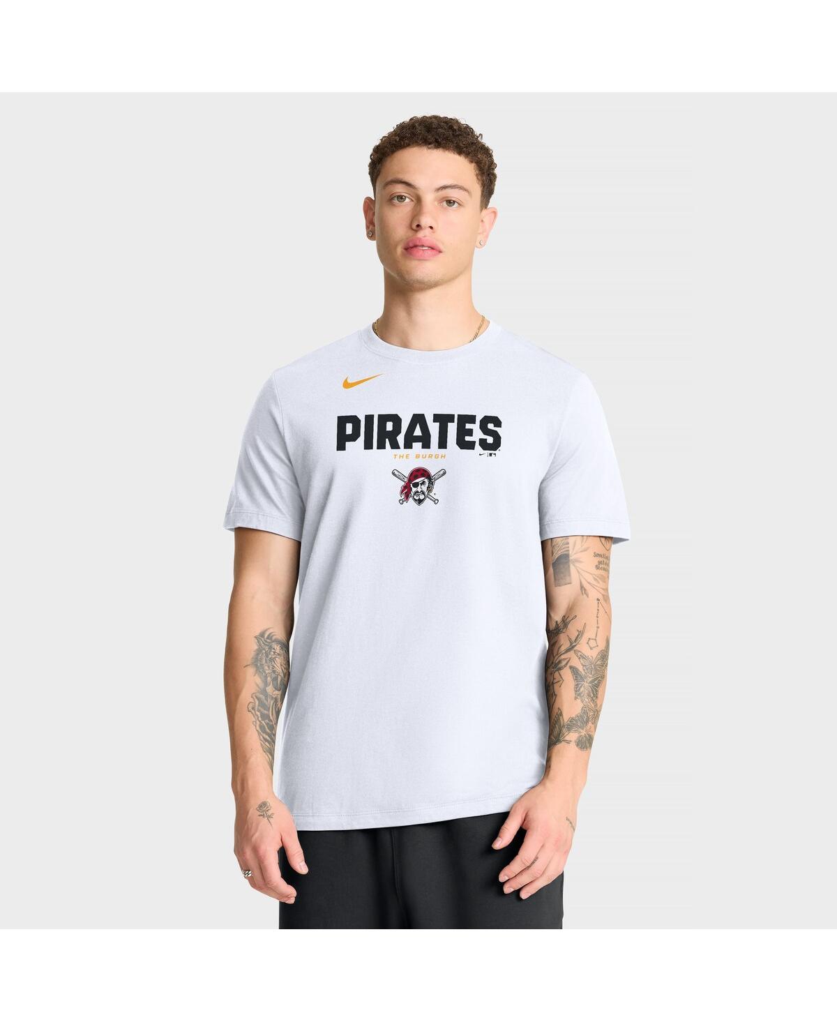 Click here for Nike Mens White Pittsburgh Pirates Bold Team Name... prices