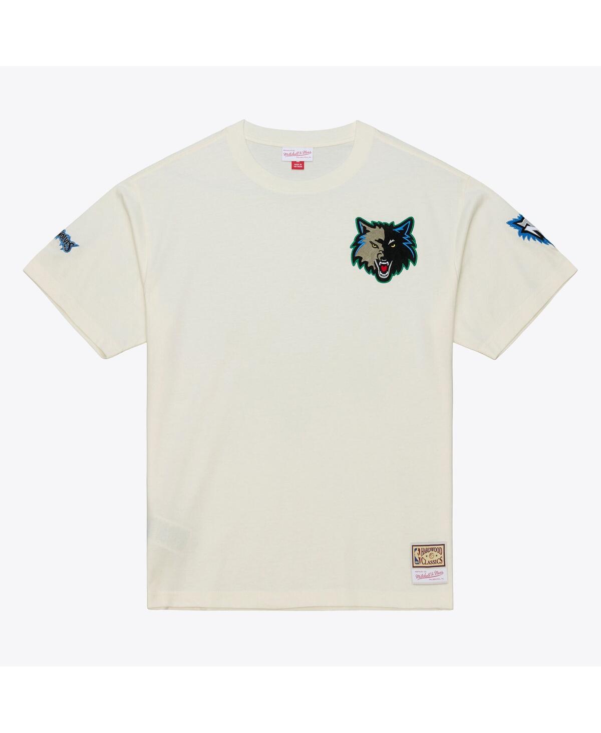 Click here for Mitchell & Ness Mens Cream Minnesota Timberwolves... prices