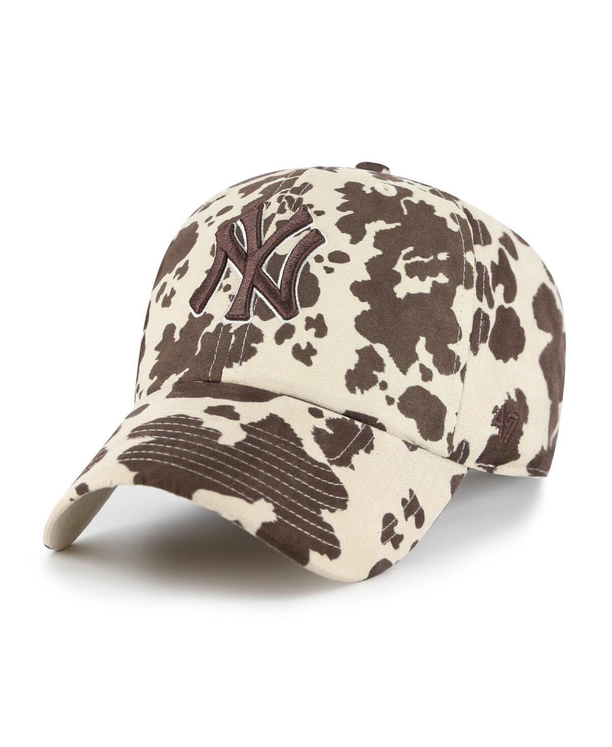 Click here for 47 Brand Womens Natural New York Yankees Bessie Cl... prices