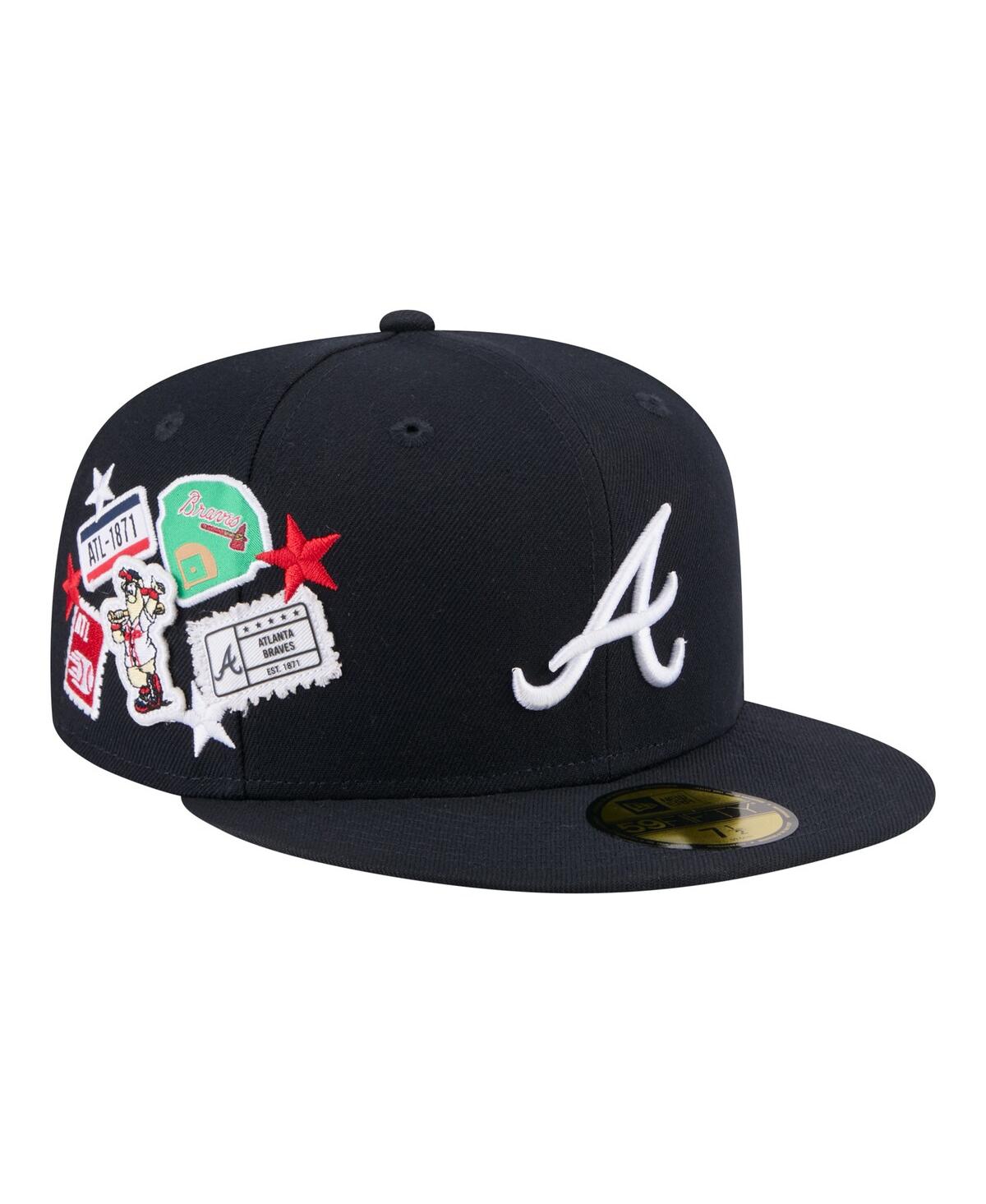 Click here for New Era Mens Navy Atlanta Braves City Patch 59FIFT... prices