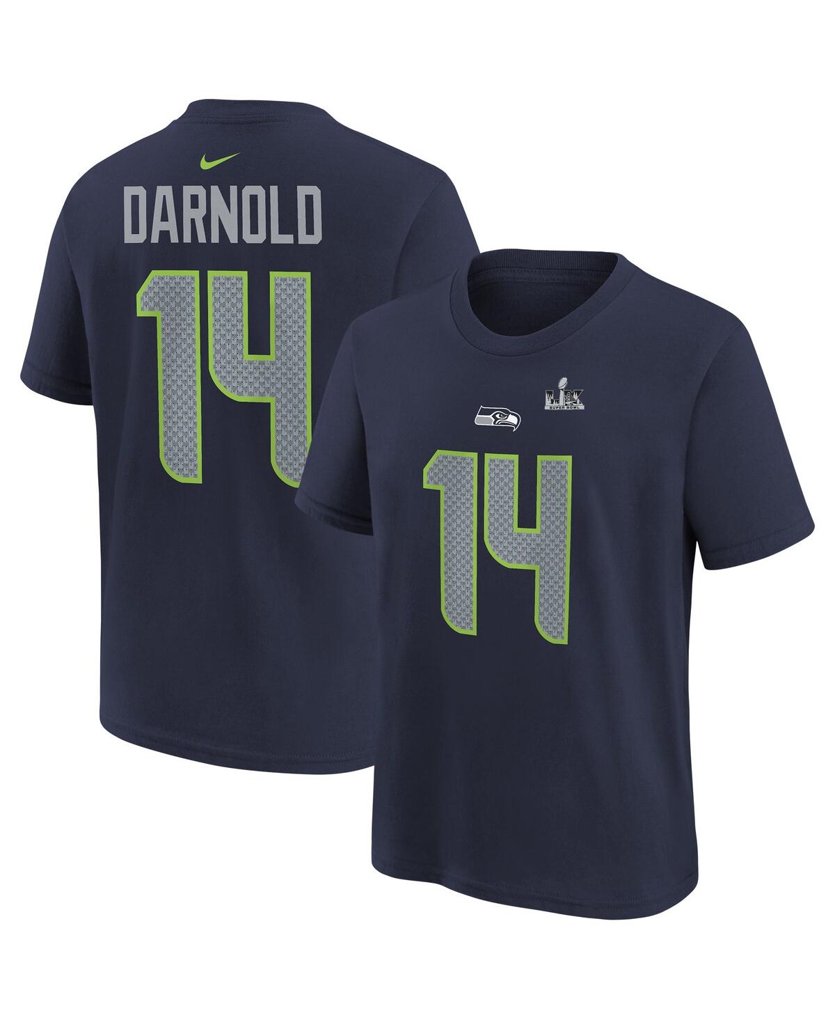 Click here for Nike Big Boys and Girls Sam Darnold College Navy S... prices