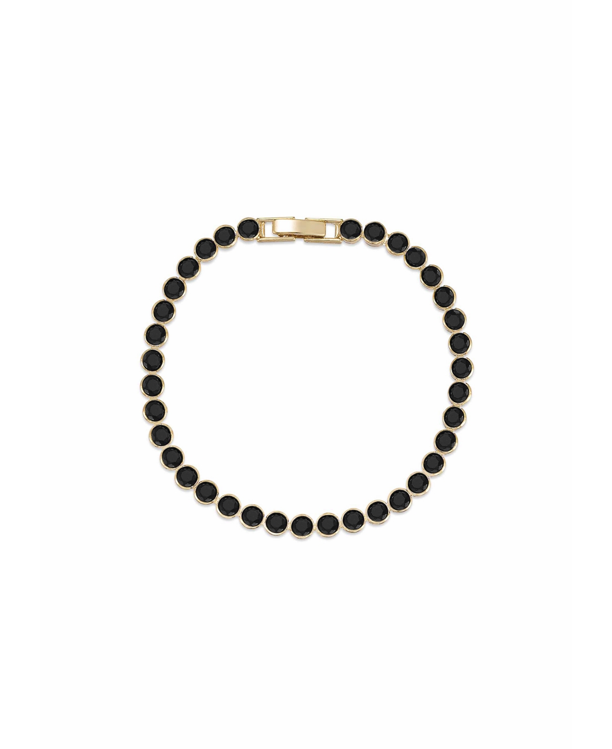 Click here for Ettika Crystal Chain 18k Gold Plated Tennis Bracel... prices