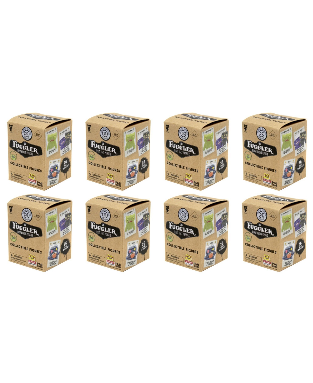 Click here for Fuggler Pack of 8 Zuru Mystery Collectible Mini Fi... prices