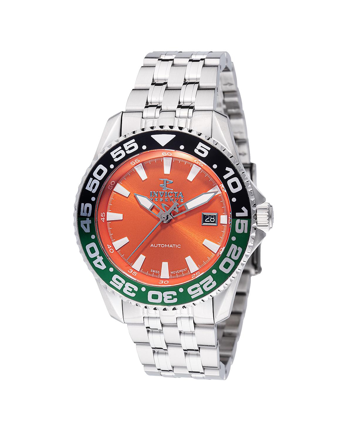 Click here for Invicta Mens 49238 Reserve Automatic 3 Hand Orange... prices