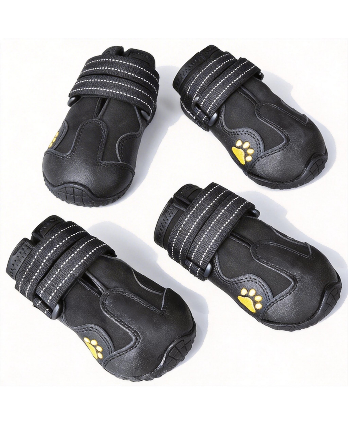 Click here for Dog Boots with Reflective Straps and Anti-slip Sol... prices