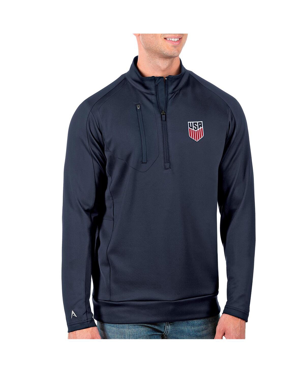 Click here for Antigua Mens Navy Usmnt Generation Quarter-Zip - N... prices