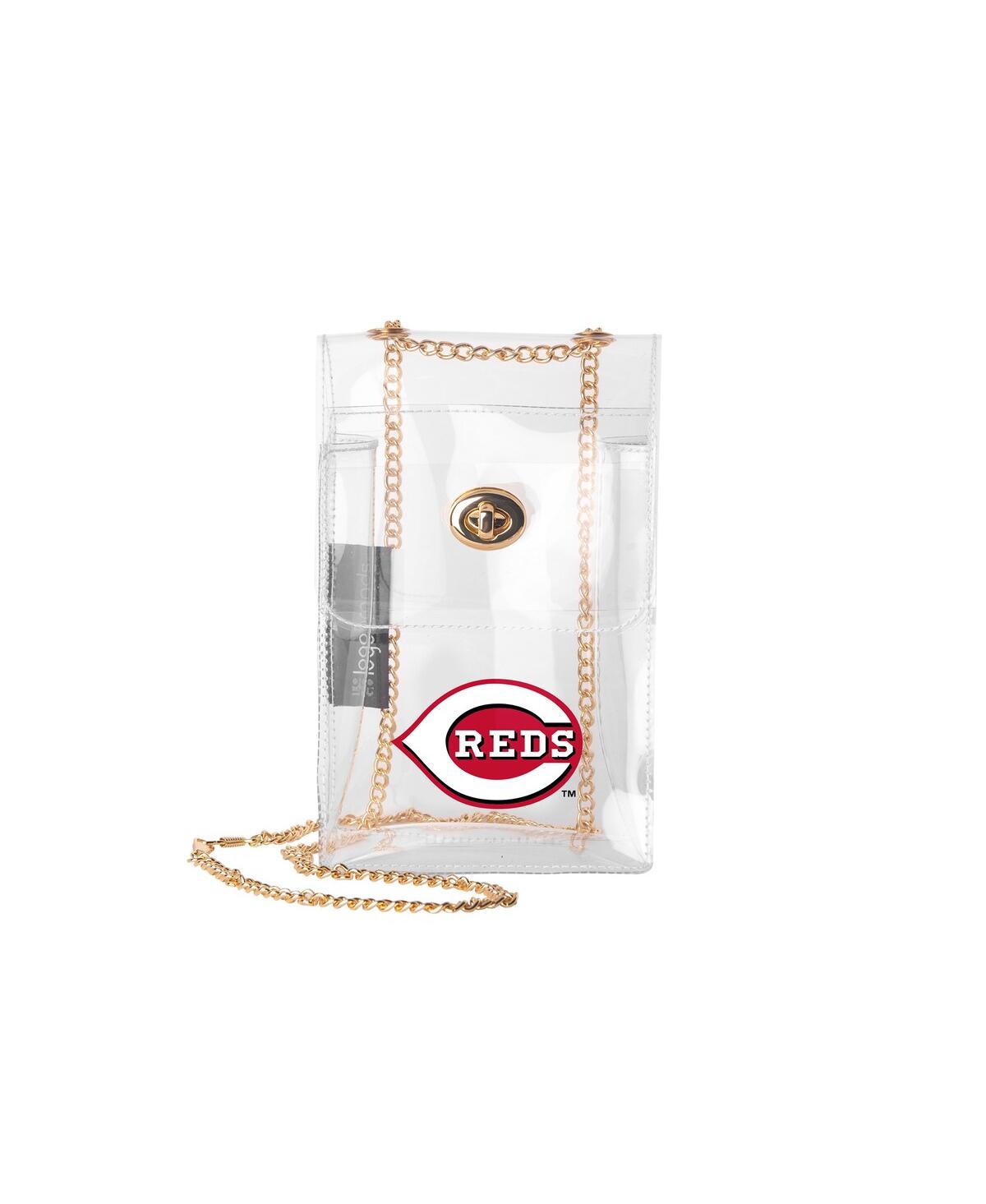 Click here for Logo Brands Cincinnati Reds Clear Essential Crossb... prices