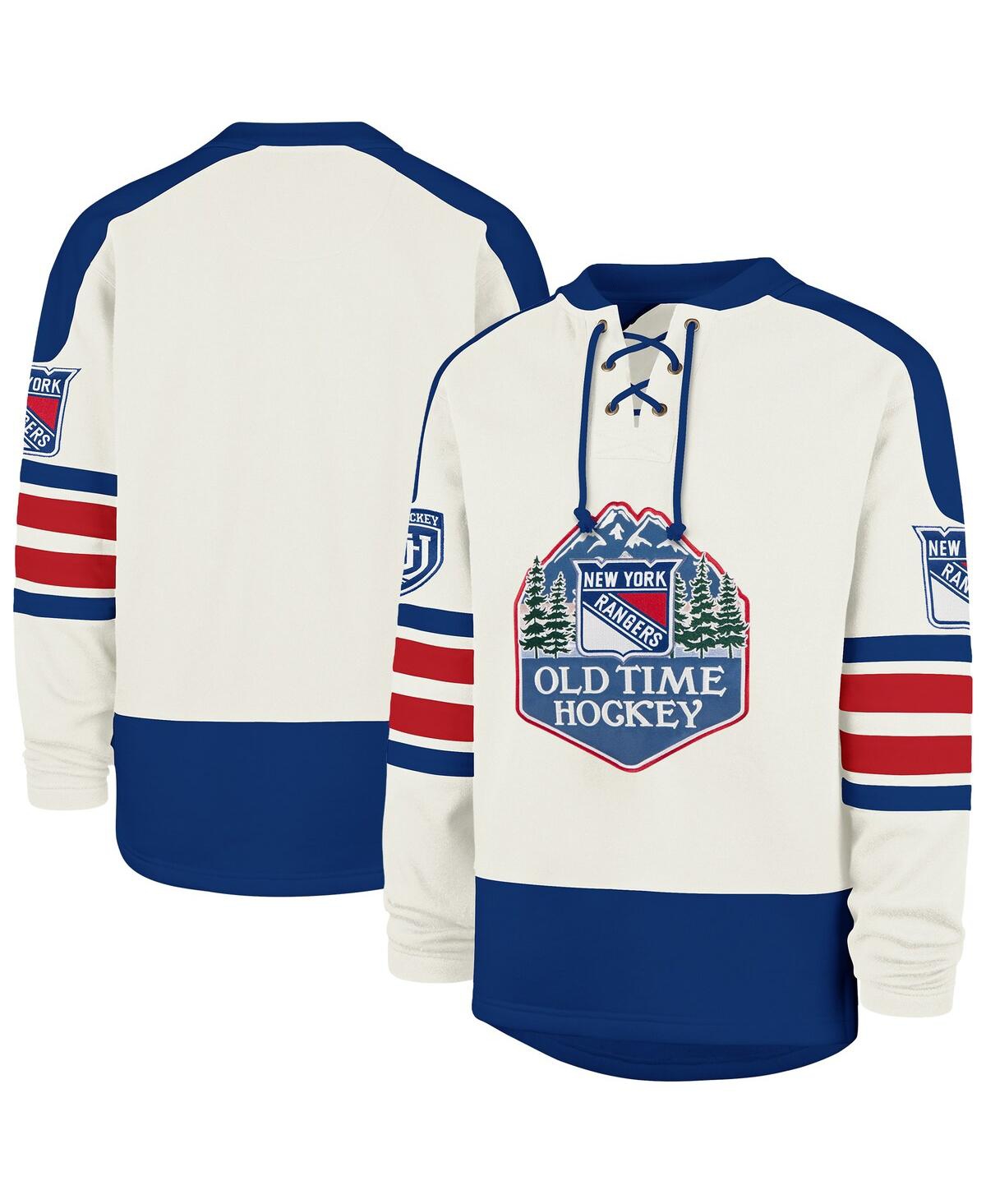 Click here for 47 Brand Mens Cream New York Rangers Pond Hockey T... prices