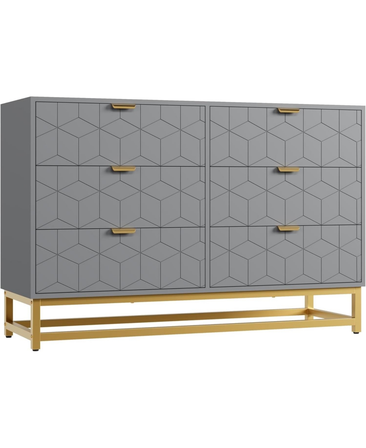 Click here for gaomon Modern 6-Drawer Bedroom Dresser with Large... prices