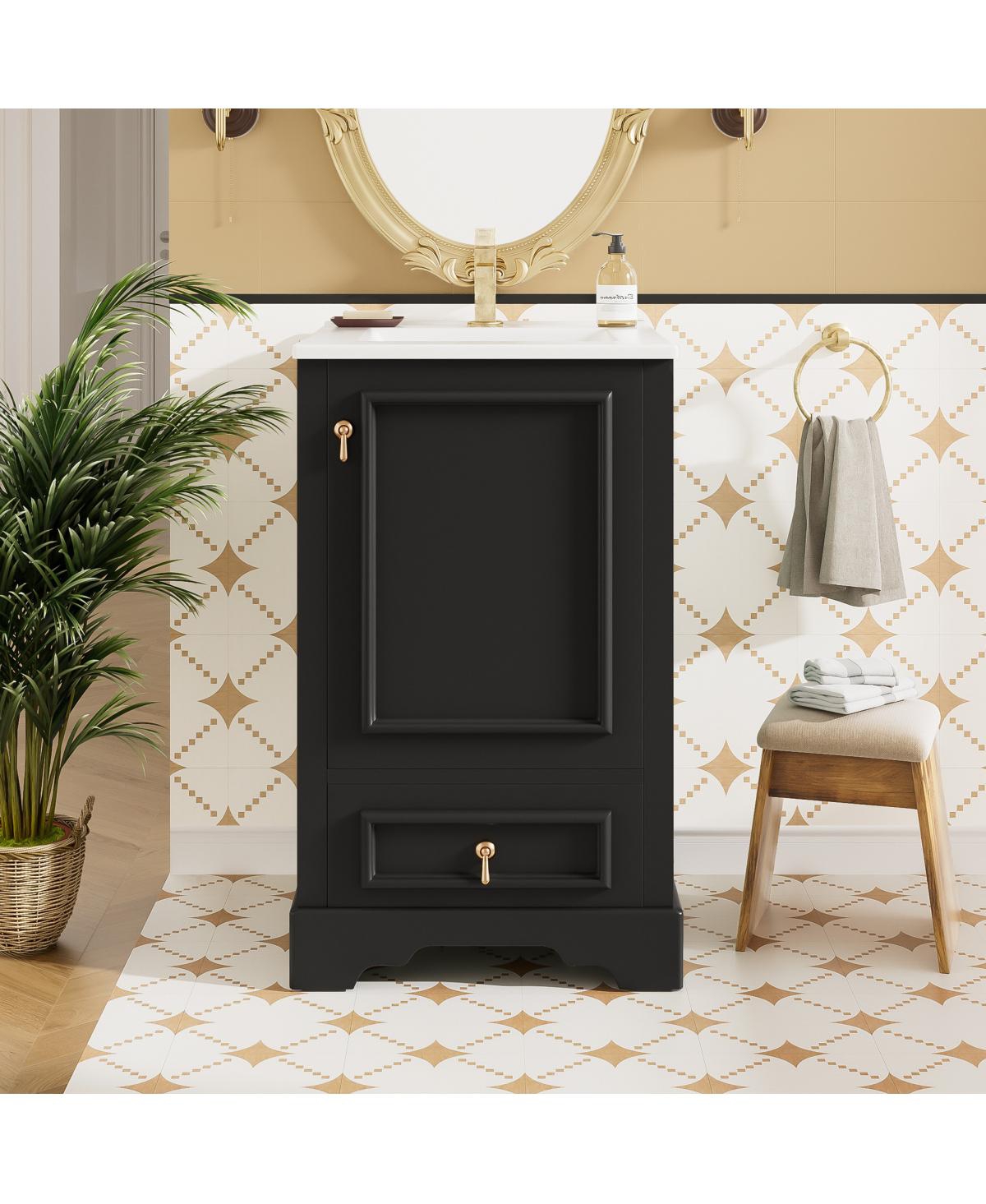 Click here for Sillysis 20" Bathroom Vanity with Ceramic Sin... prices