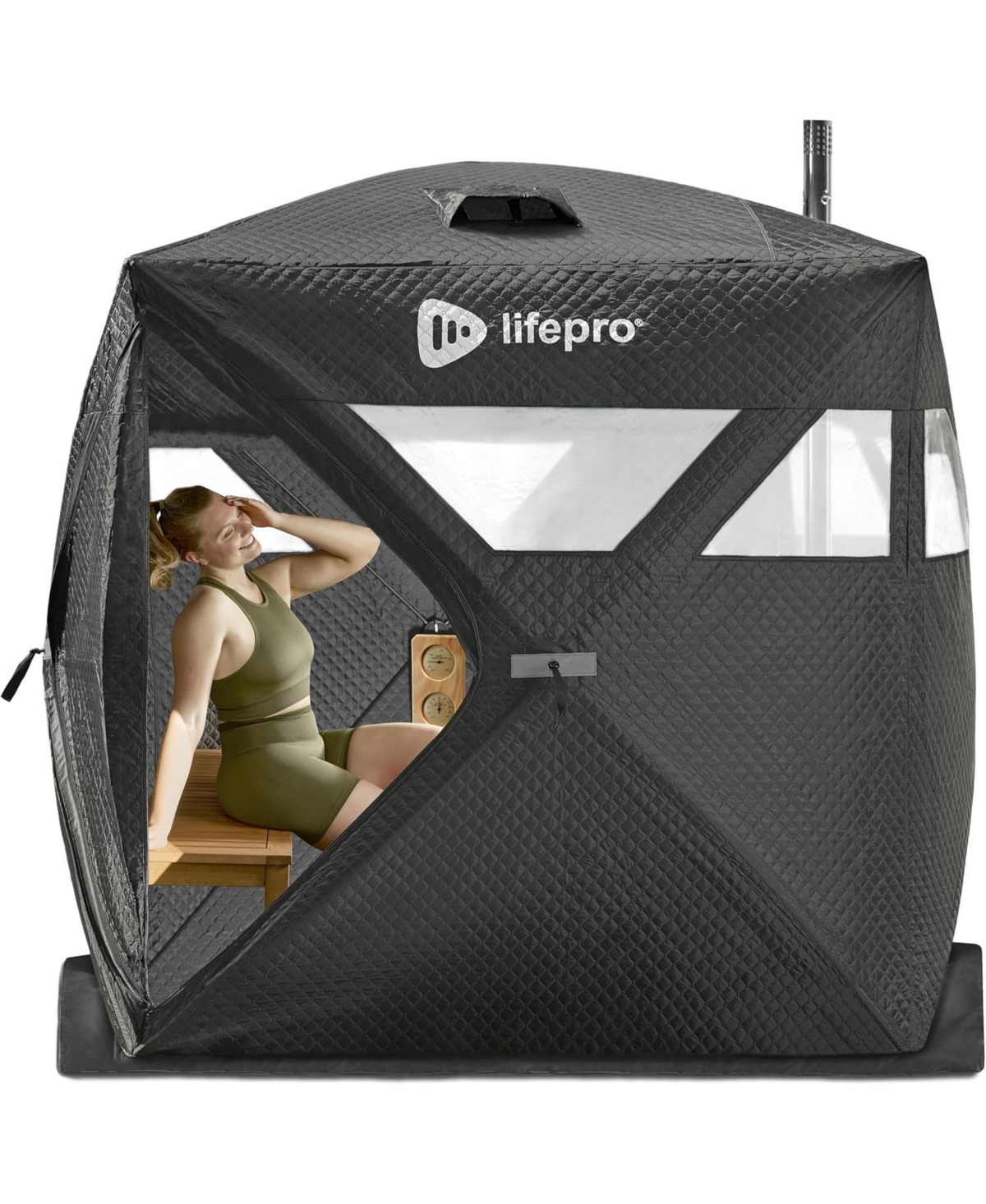 Click here for Lifepro Portable Sauna Tent with Wood Stove ȁ... prices
