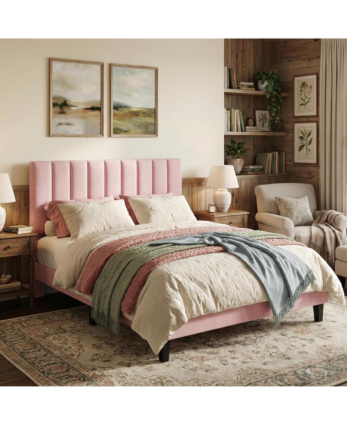 Click here for gaomon Bed Frame Full Size with Adjustable Height... prices