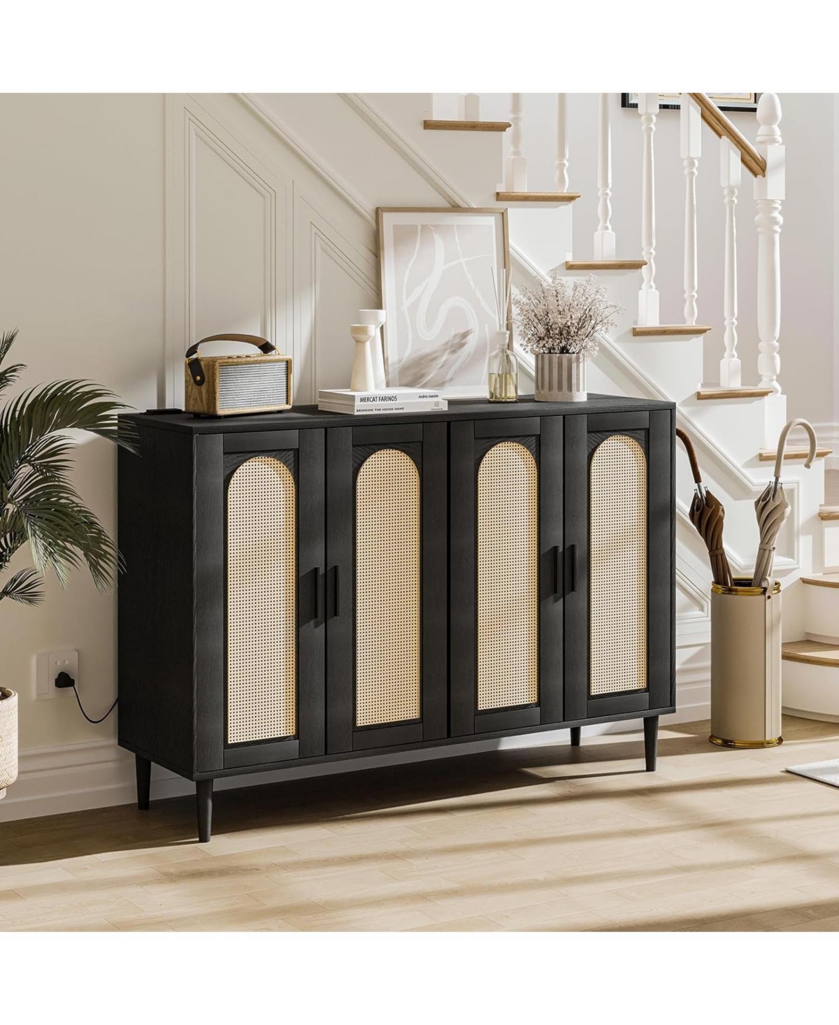 Click here for gaomon Sideboard Buffet Cabinet with Rattan Doors... prices