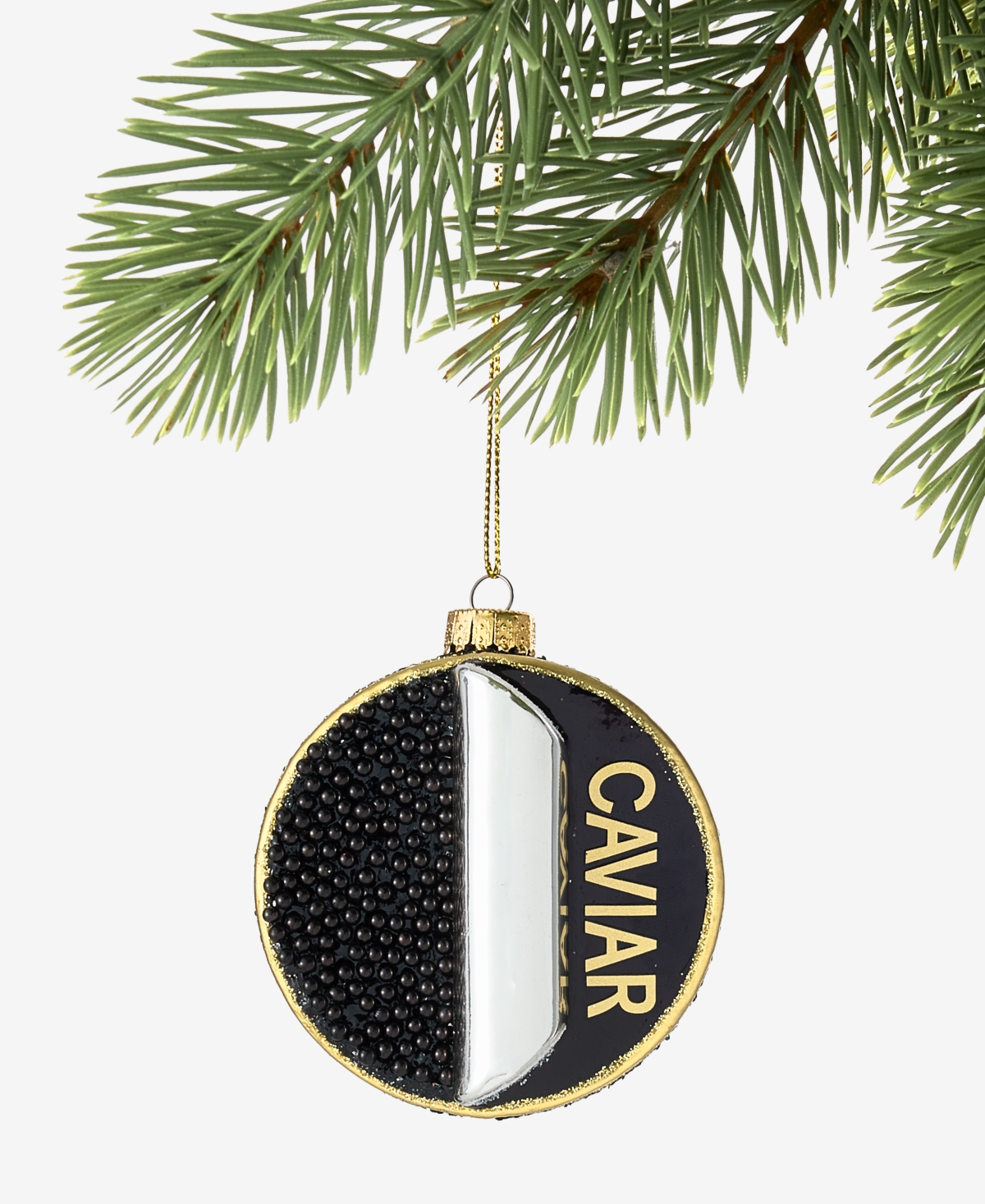 Click here for Holiday Lane Foodie & Spirits Caviar Ornament  Mac... prices