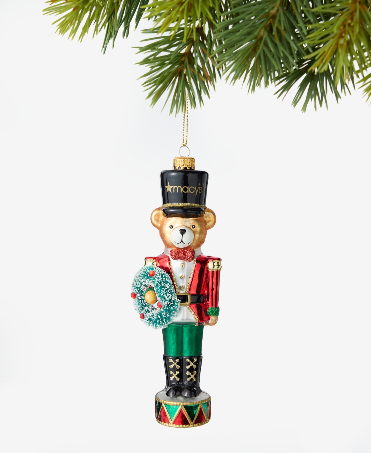 Click here for Holiday Lane Macys Bear Nutcracker Ornament  Macys... prices