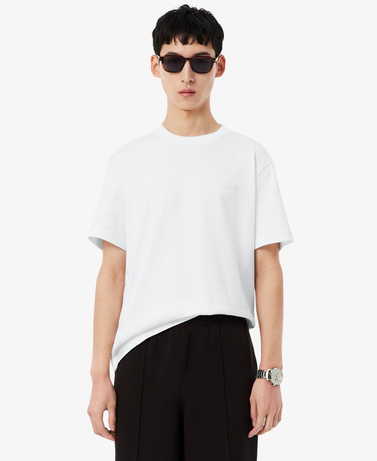 Click here for Lacoste Mens Printed Short-Sleeve Jersey T-Shirt -... prices