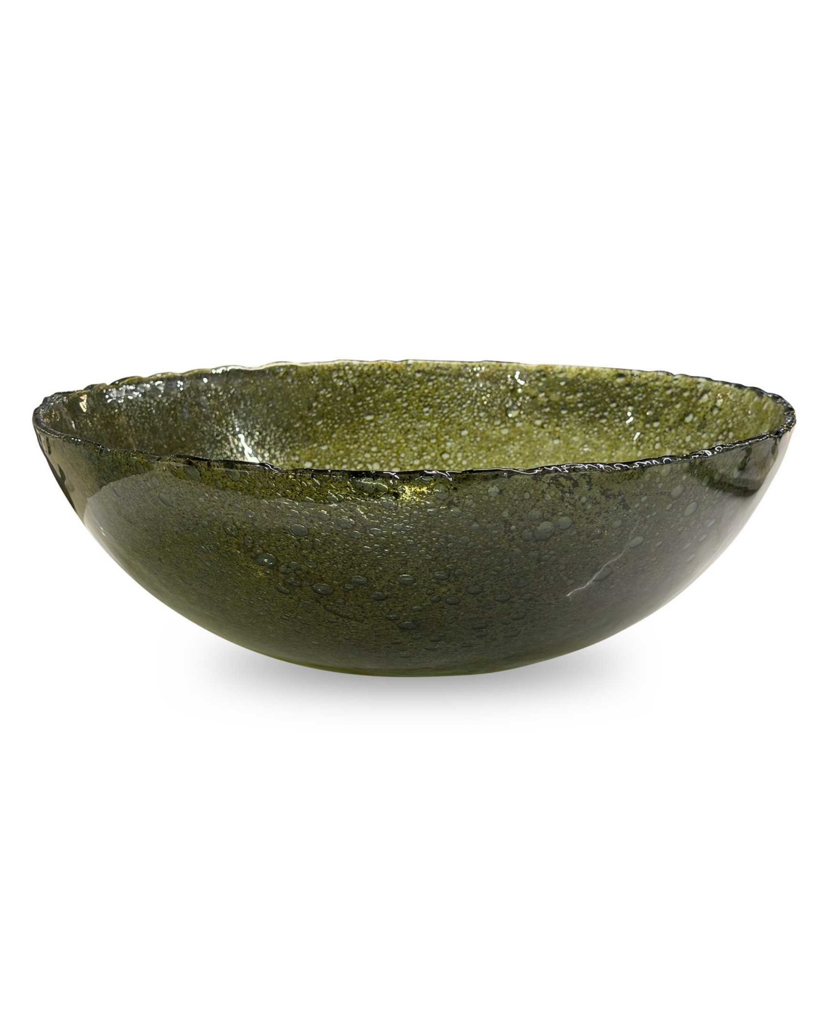 Click here for Uttermost Veridian Shimmer Bowl - Green prices