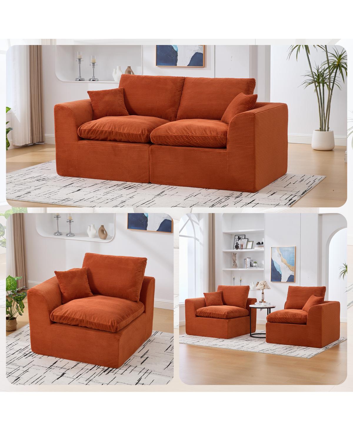Click here for Streamdale Furniture Modular Sectional Sofa Cloud... prices