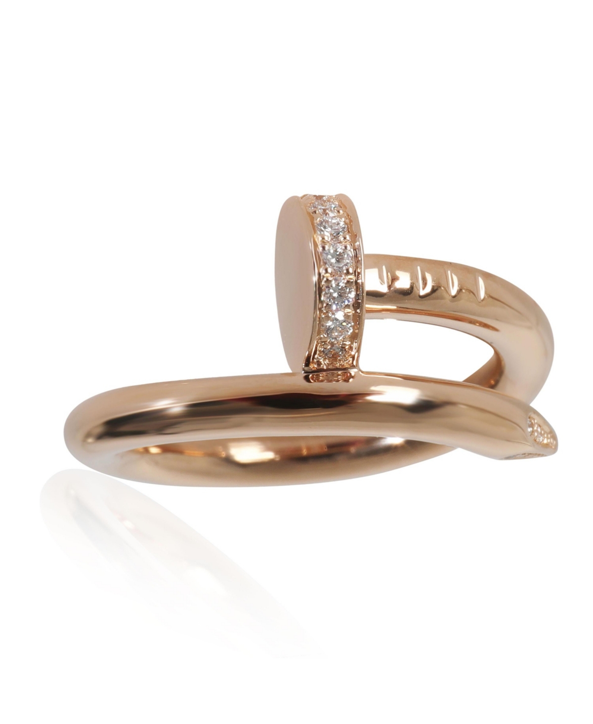 Click here for Pre-Owned Cartier Juste Un Clou Ring  Diamonds (Ro... prices