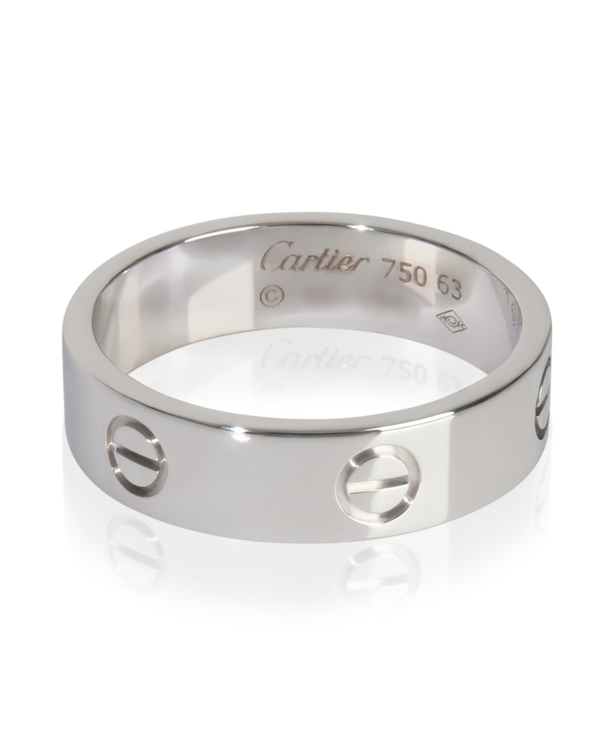 Click here for Pre-Owned Cartier White Gold Love Ring - White gol... prices