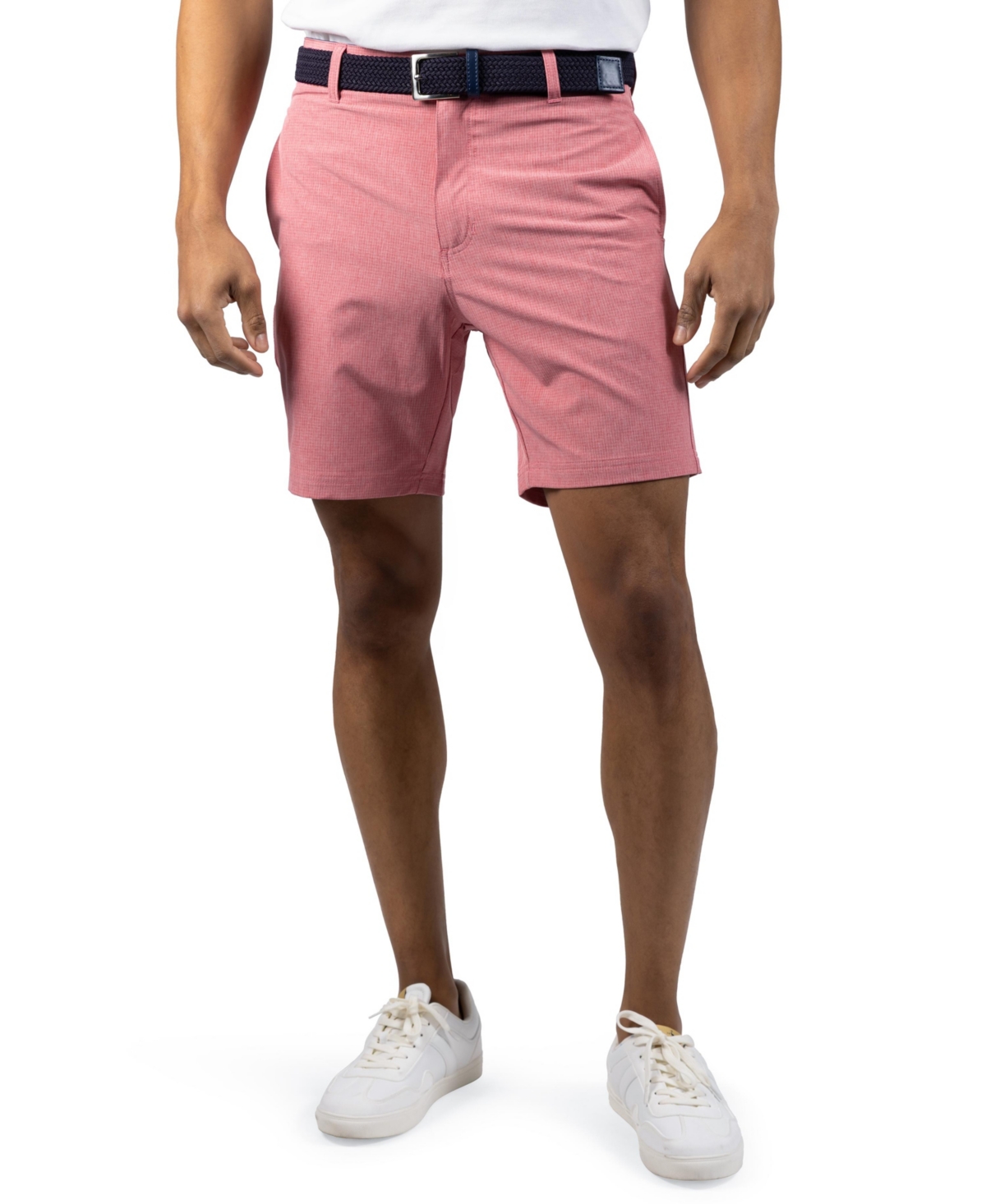 Click here for Tailorbyrd Mens Grid Performance Shorts - Sunwashe... prices