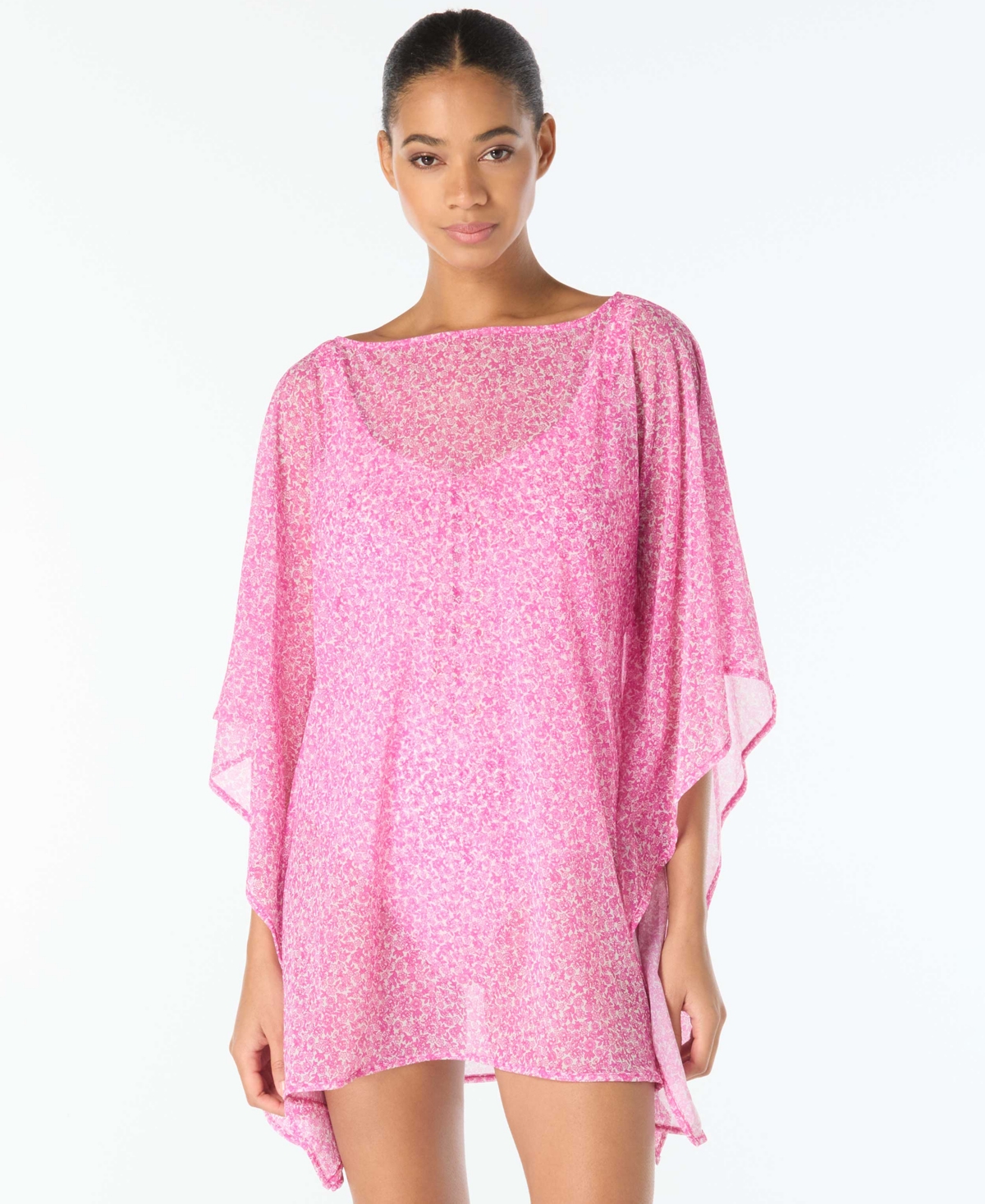 Click here for Michael Kors Womens Boat Neck Cover-Up Swim Caftan... prices