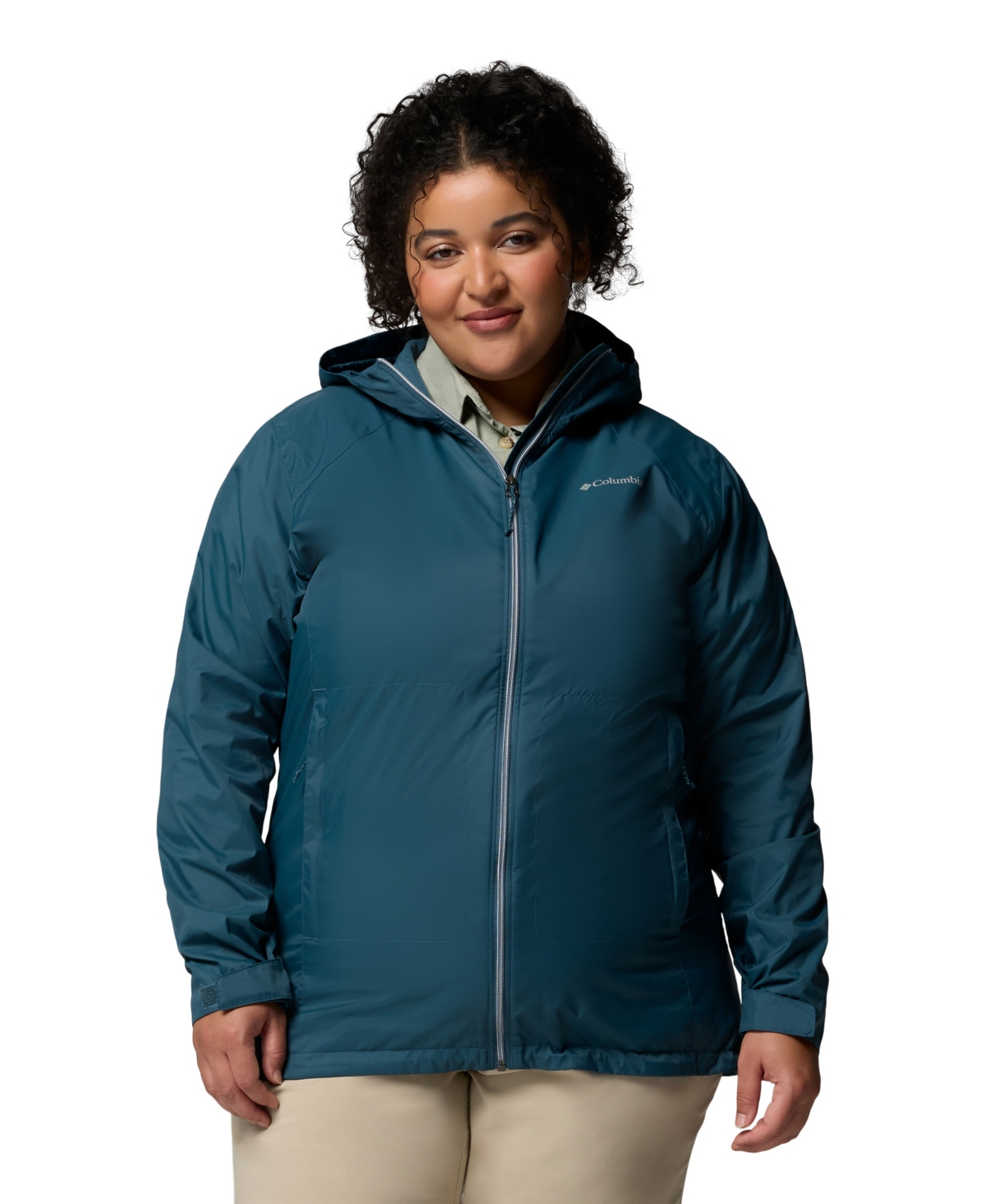 Click here for Columbia Plus Size Switchback Lined Long Zipper Ja... prices