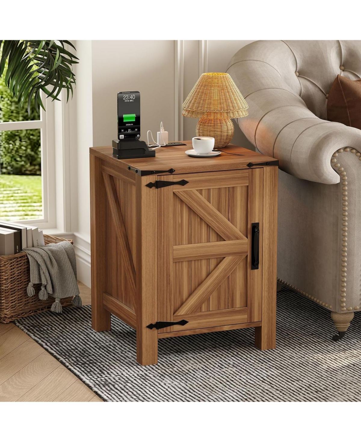 Click here for Gaomon Bedside Table with Usb Charging Station &#x... prices